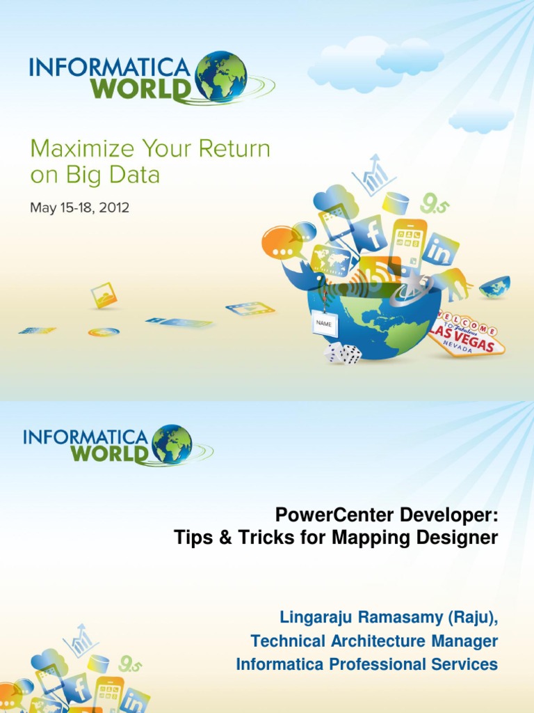 PowerCenter Mapping Tips | PDF | Database Index | Cache (Computing)