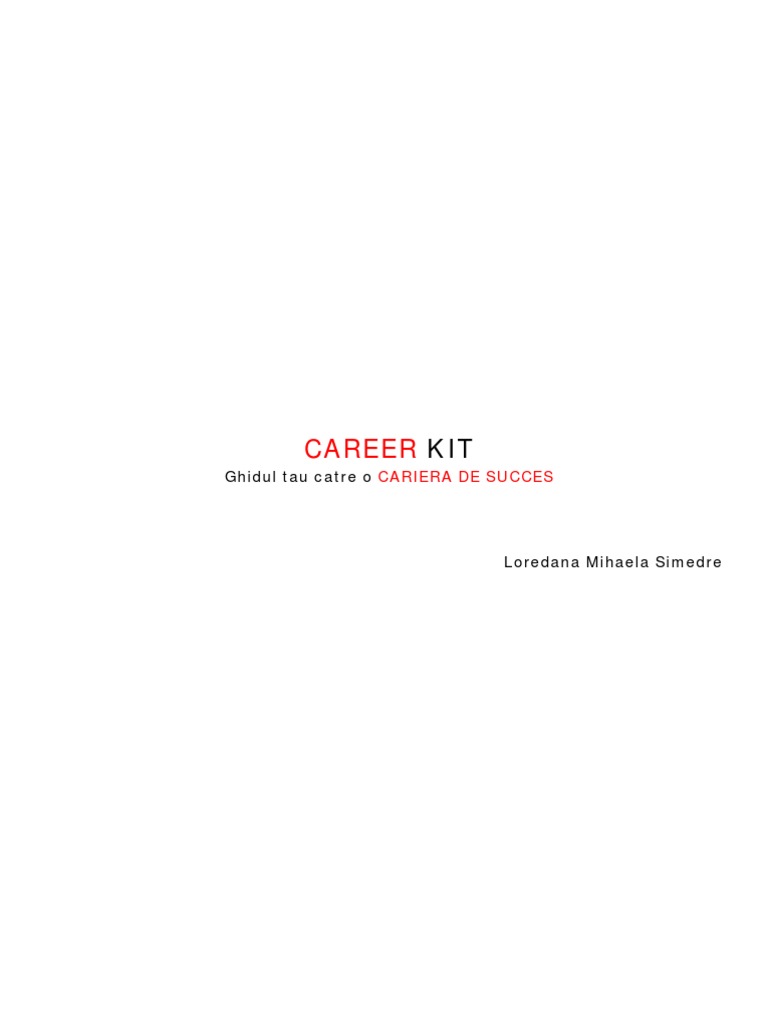 Career Kit | PDF