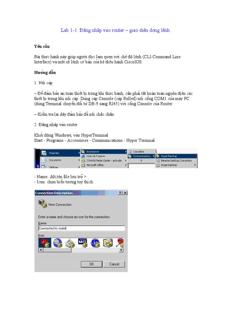 Tong Hop Cac Bai Lab Ccna Tu Vnpro | PDF