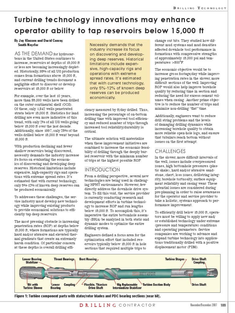 DC Nov07 DeepReservoirs | Download Free PDF | Oil Well | Casing (Borehole)