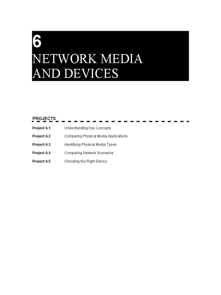 CH 06 | PDF | Coaxial Cable | Computer Network