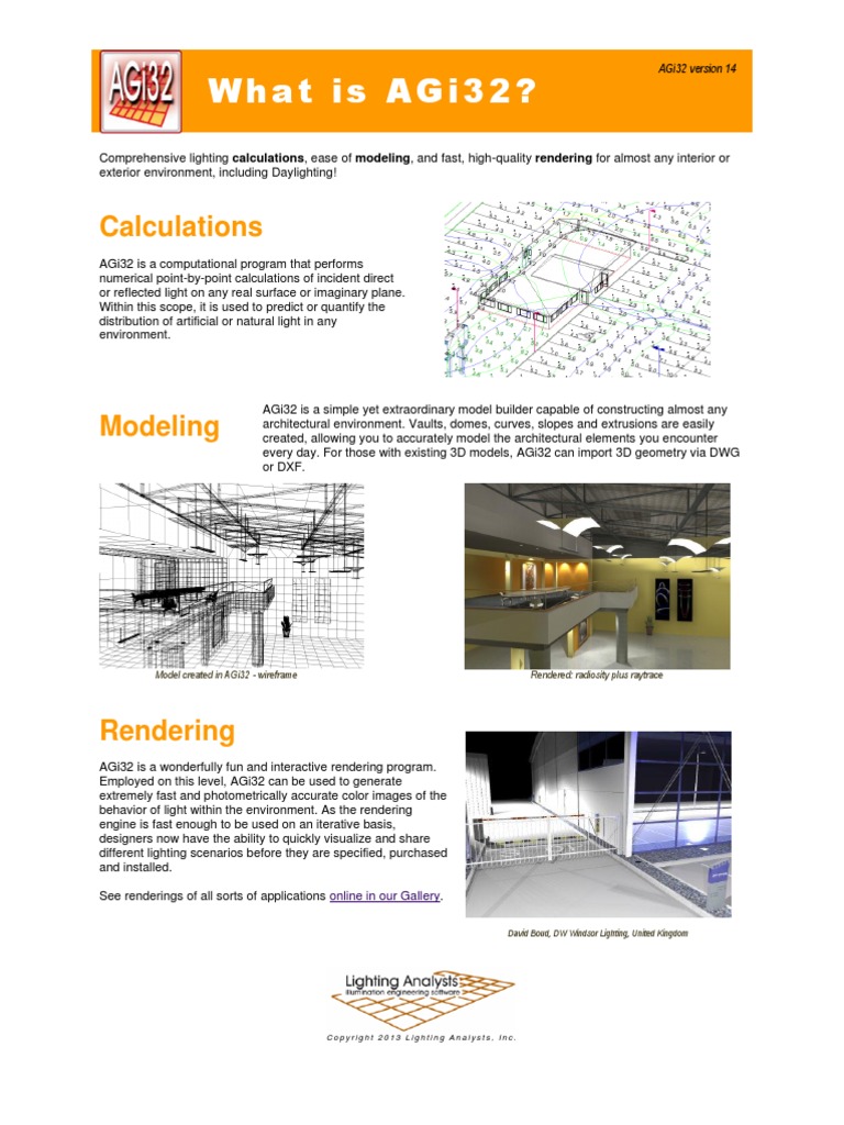 What Is AGI32 Datasheet v14 | PDF | Rendering (Computer Graphics ...
