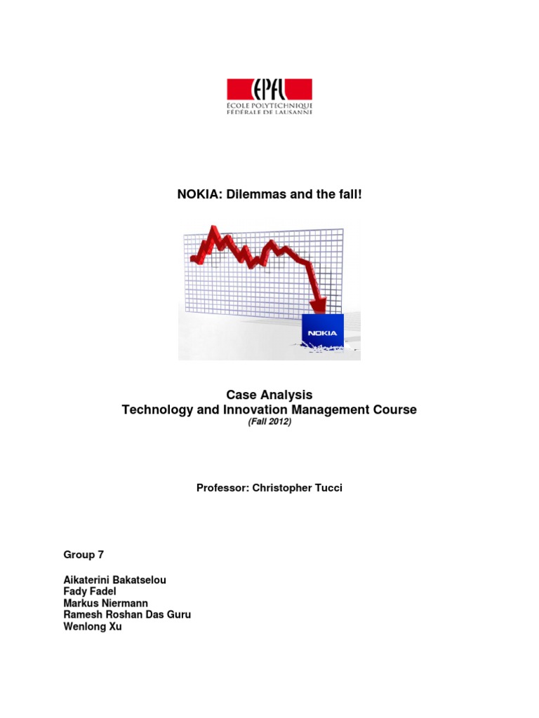 Nokia's Fall: Lessons in Innovation Failure | PDF | Smartphone | Nokia