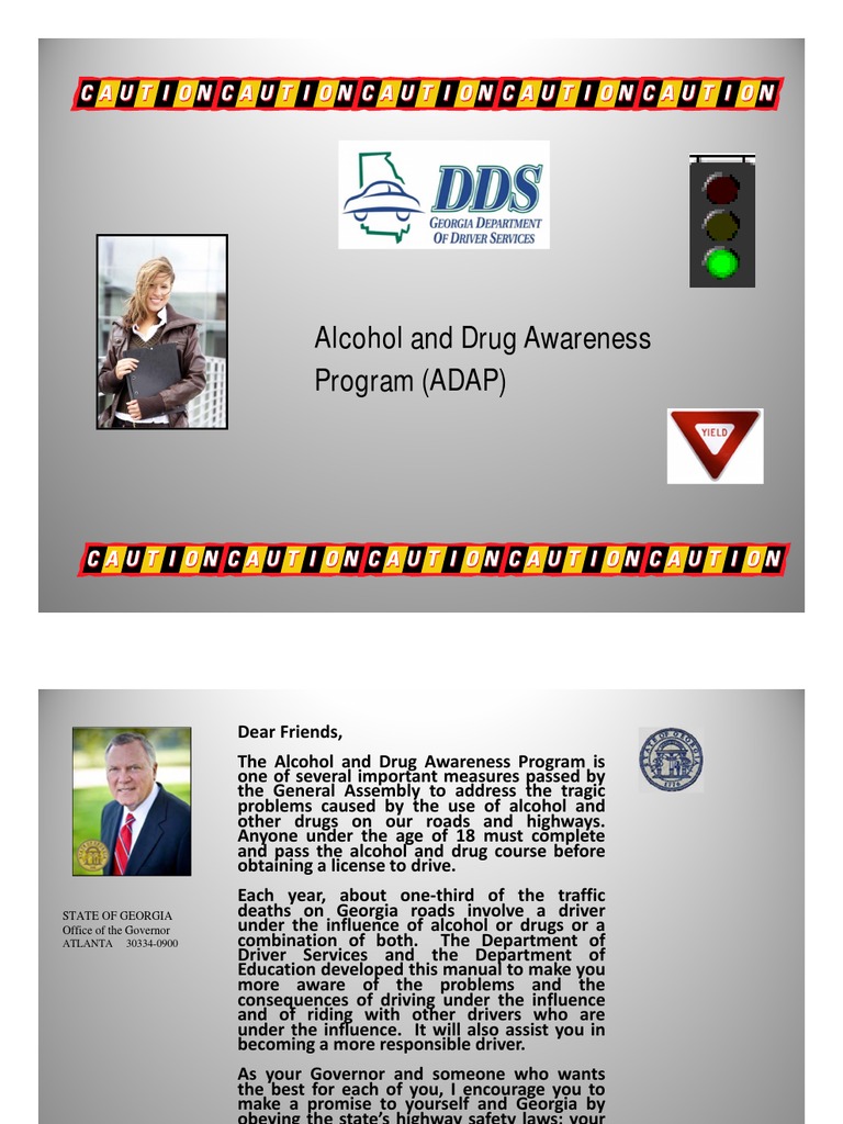 Alcohol and Drug Awareness Program (ADAP) | Download Free PDF ...
