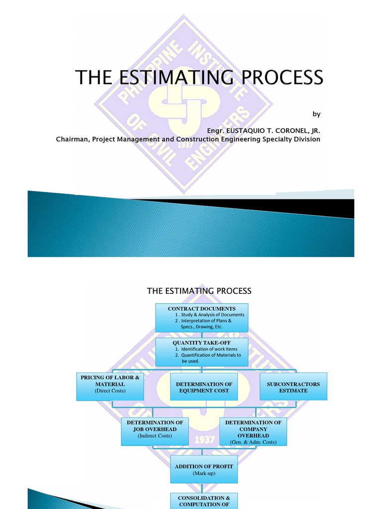 The Estimating Process | PDF | Specification (Technical Standard) | Door