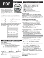 TopTronic TDDGT - Instruction Manual | PDF | Timer | Electronic Engineering