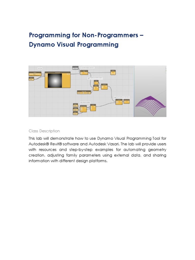 Dynamo Programming+for+Non Programmers | PDF