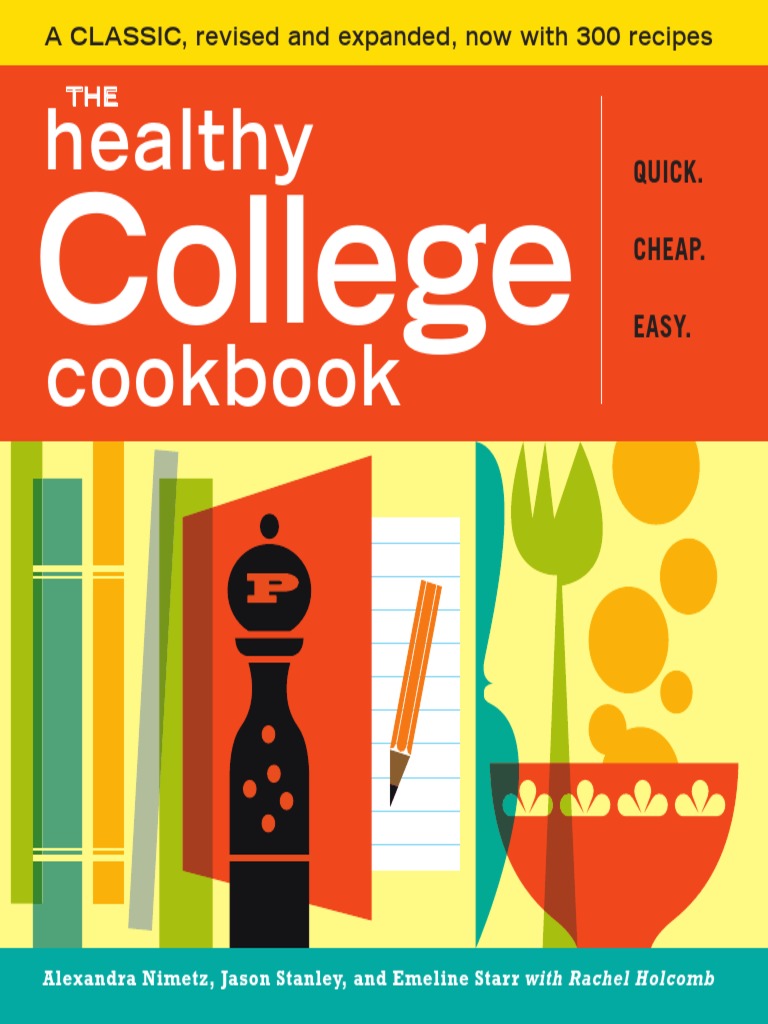 Healthy College Cookbook: 300 Recipes | PDF | Cookbooks | Cooking