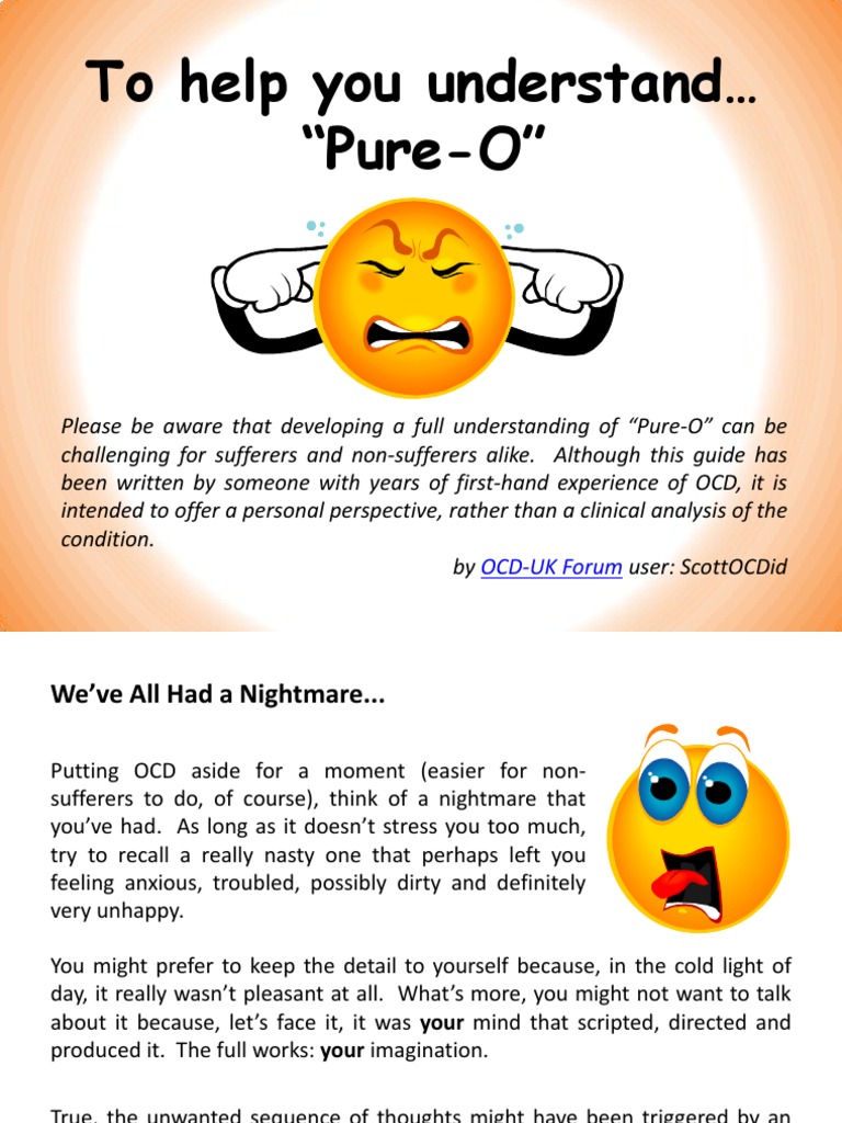 Understanding Pure-O OCD | PDF