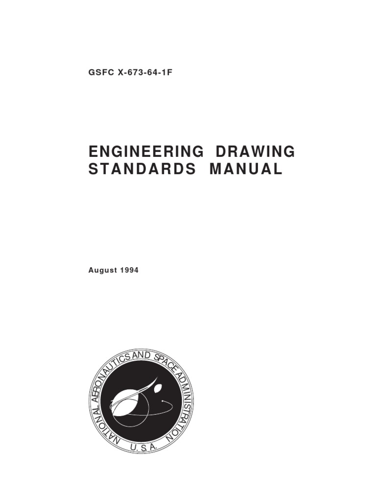 Engineering Drawing Standards Manual | PDF