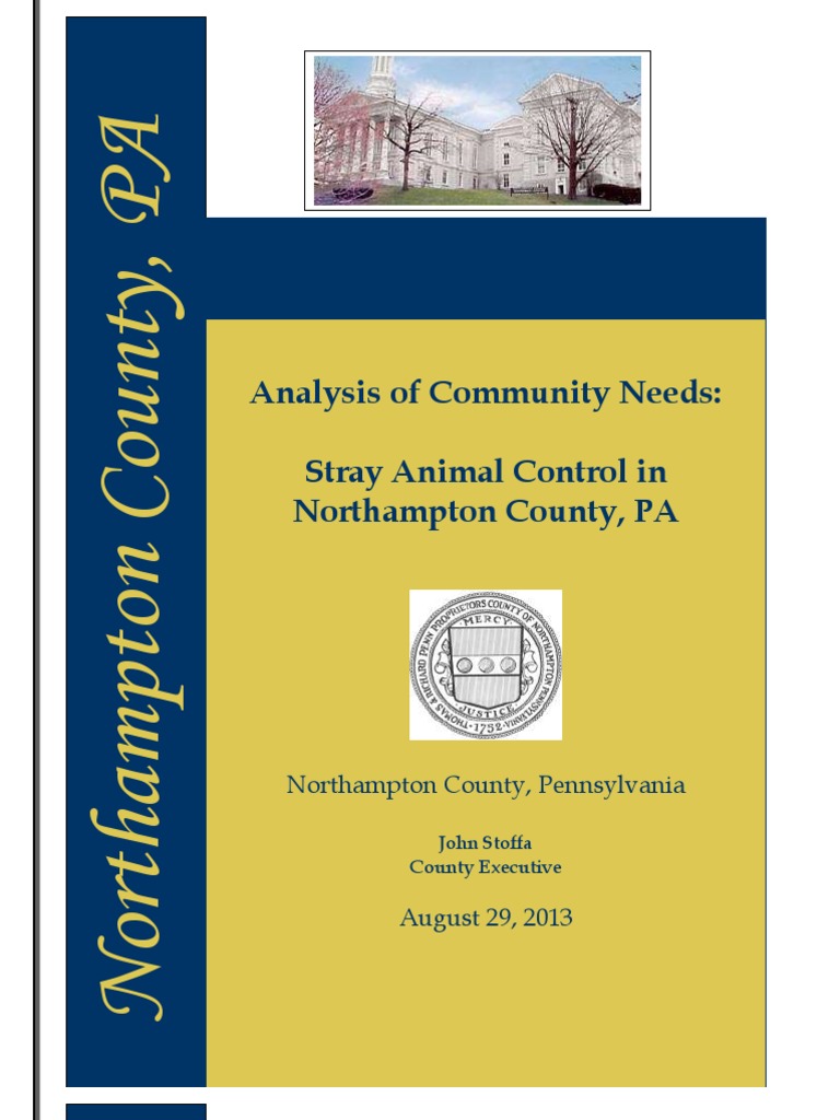 Stray Animal Control in Northampton County | PDF | Bioethics | Applied ...