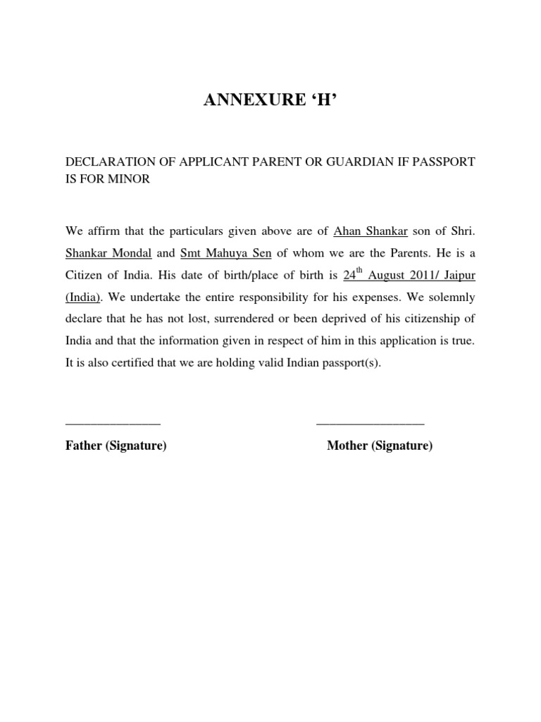 Annexure H Format | PDF | Social Science | Wellness