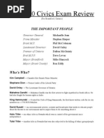 Civics EOC Study Guide-KEY: Citizenship | PDF | Supreme Court Of The ...