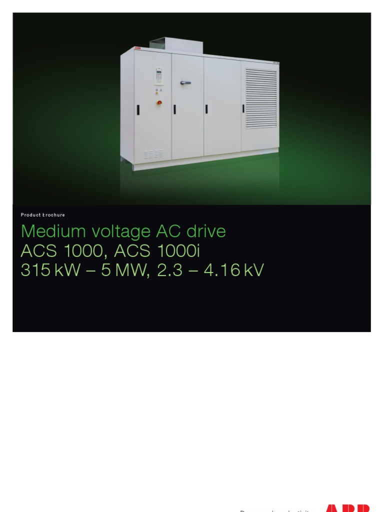 Acs 1000 | PDF | Power Inverter | Alternating Current