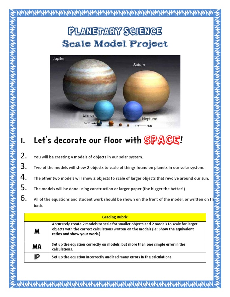Scale Model Project | PDF | Teaching Methods & Materials
