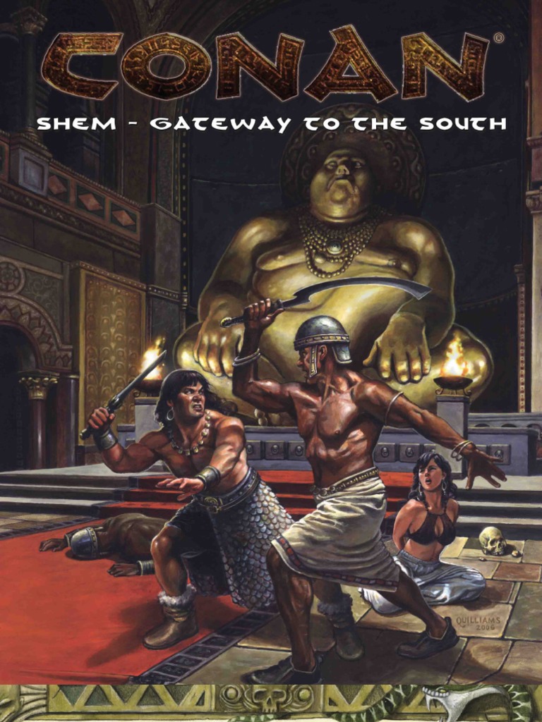 Conan d20 - Shem - Gateway To The South (OEF) | PDF