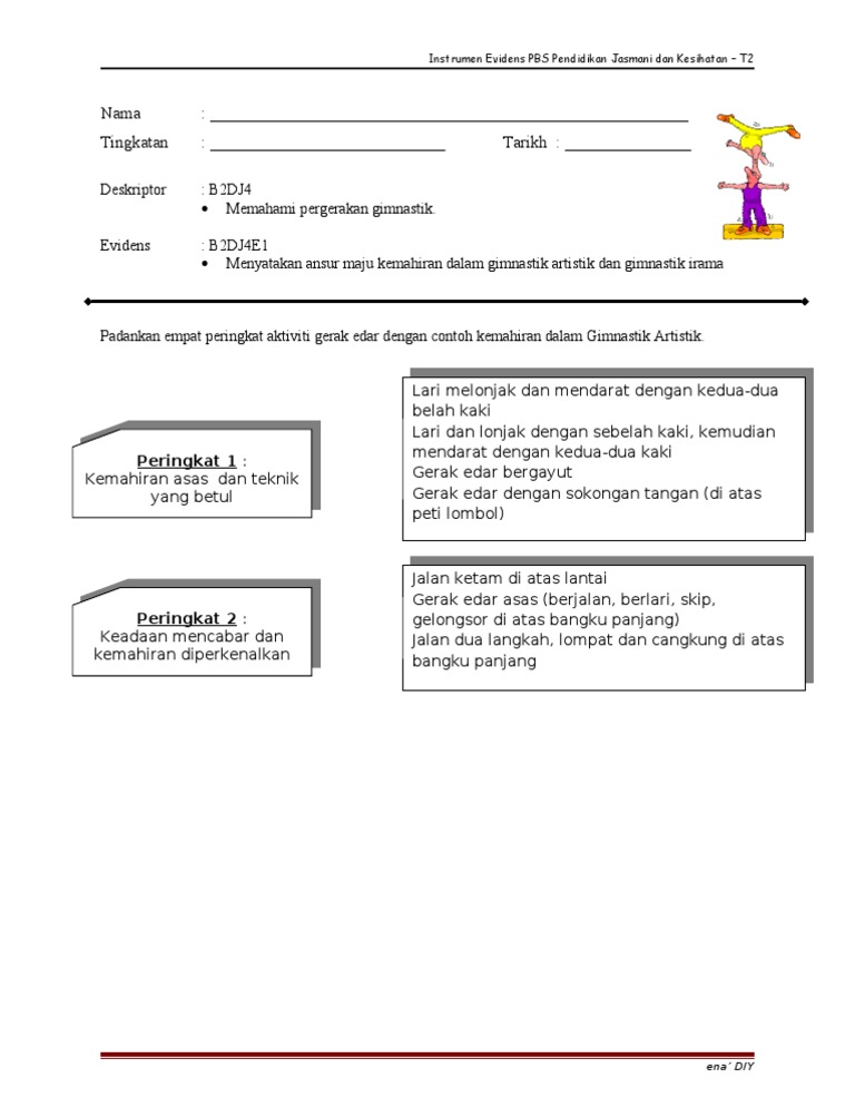 B2DJ4E1 - Gimnastik Artistik | PDF
