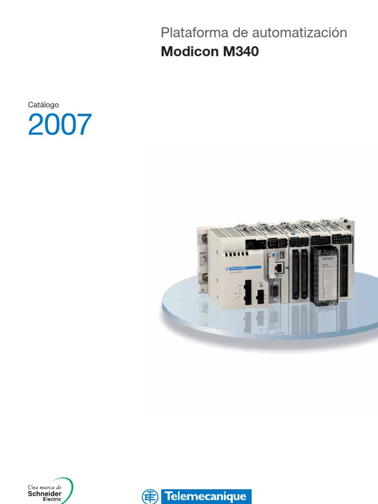 Catálogo Modicon m340 - 2007 | PDF | Programa de computadora | Programación