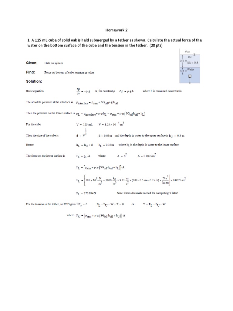 Homework 2 Solutions | PDF