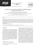 Tungsten Trioxide Optical Properties Study | PDF | Scanning Electron ...