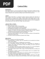 Schedule 1 Detailed Job Description - Canteen Worker | PDF | Cafeteria ...
