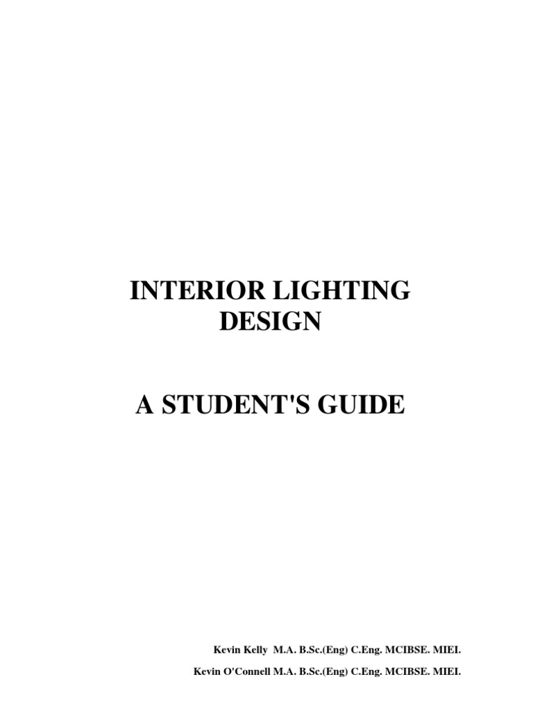 Lighting Design Students Guide CIBSE PDF PDF, 40% OFF