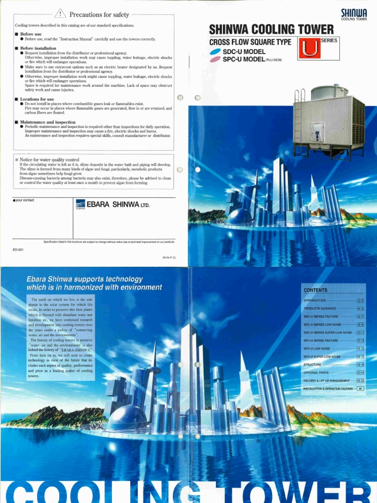 Ebara Cooling Tower | PDF