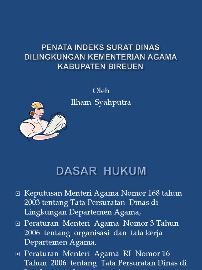 Penata Indeks Surat Dinas | PDF