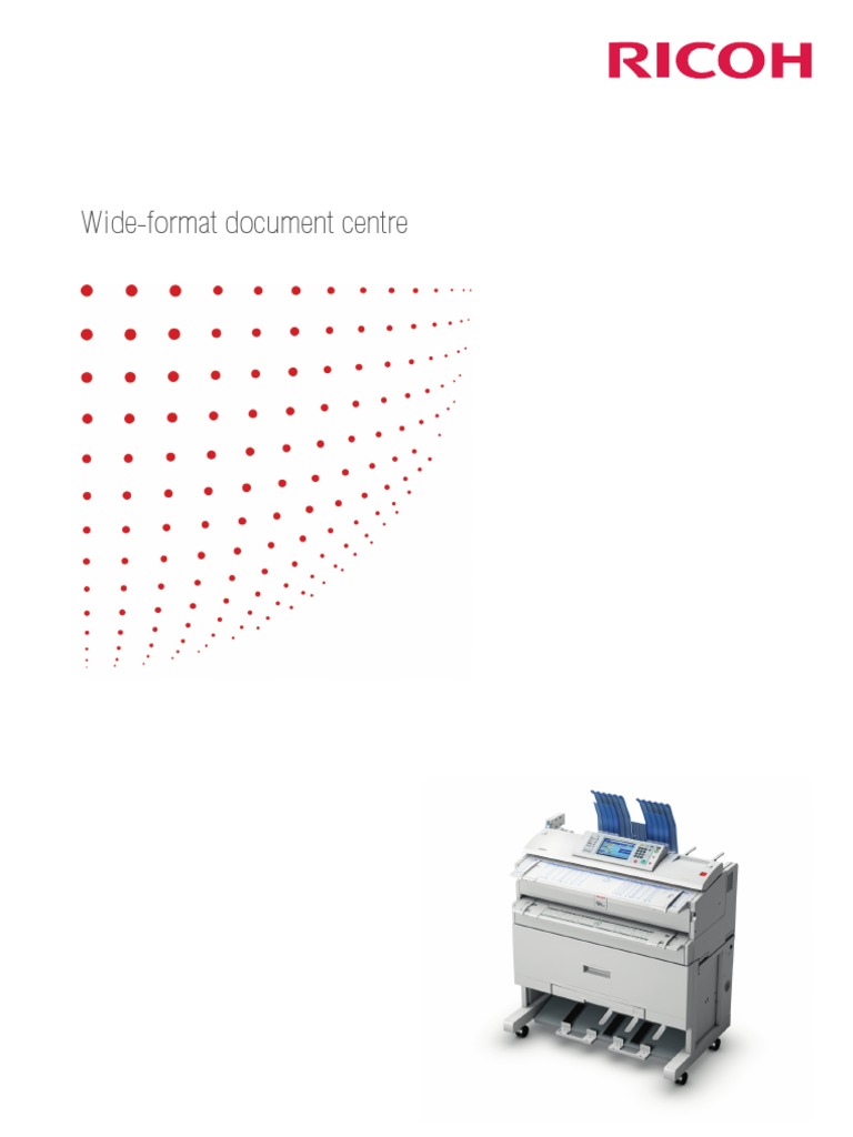 Midshire Business Systems - Ricoh MP W2401 / MP W3601 - Wide Format ...
