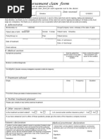 NAS - Reimbursement Claim Form | PDF | Patient | Physician