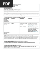 Sipps Lesson Plan | PDF | Syllable | Differentiated Instruction