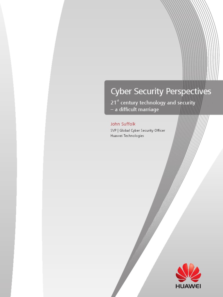 Huawei Cyber Security White Paper (Sept.2012) PDF | PDF | Computer ...