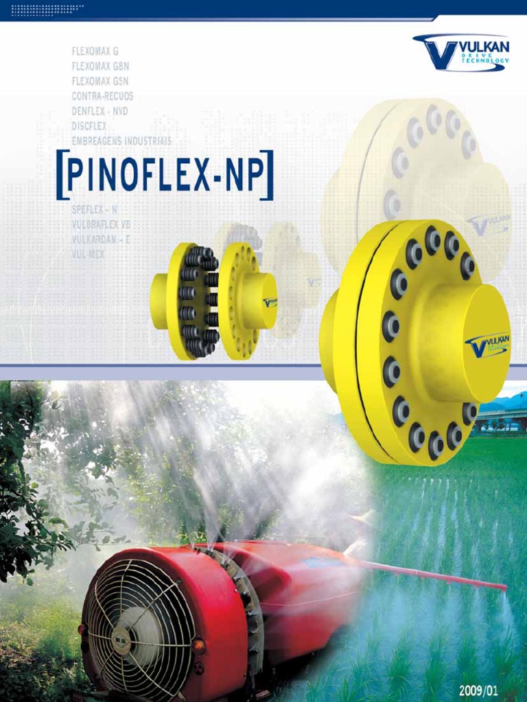 Acoplamentos Elásticos PINOFLEX: Vantagens e Aplicações | PDF | Freio ...