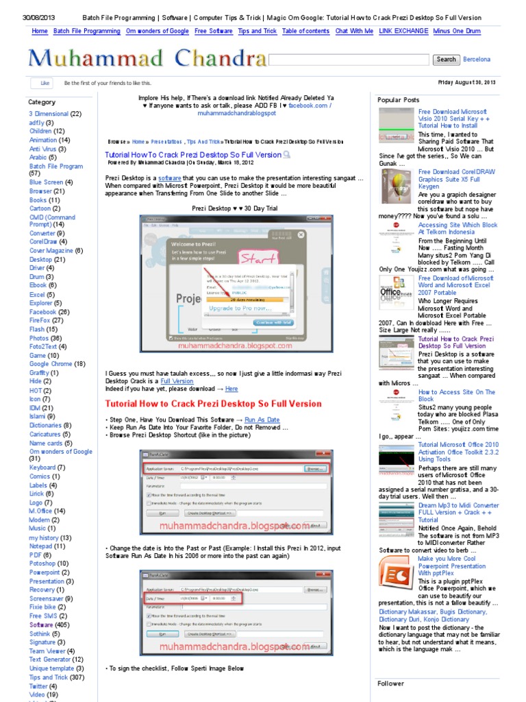 Batch File Programming - Software - Computer Tips & Trick - Magic Om ...