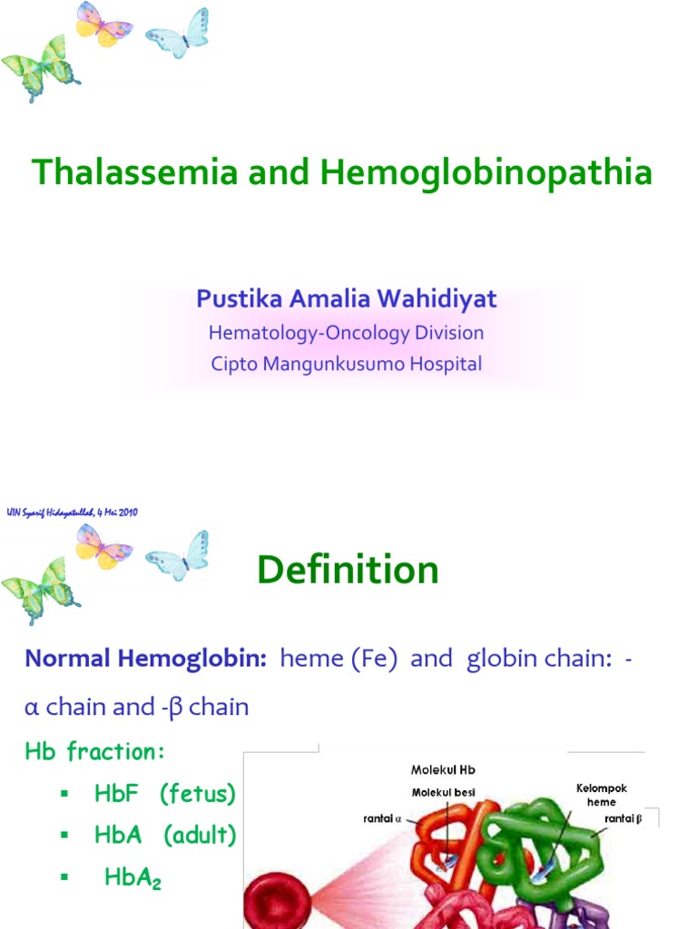 Kuliah Hemoglobinopati - Uin Syarif Hidayatullah - Mei 2010 | PDF ...