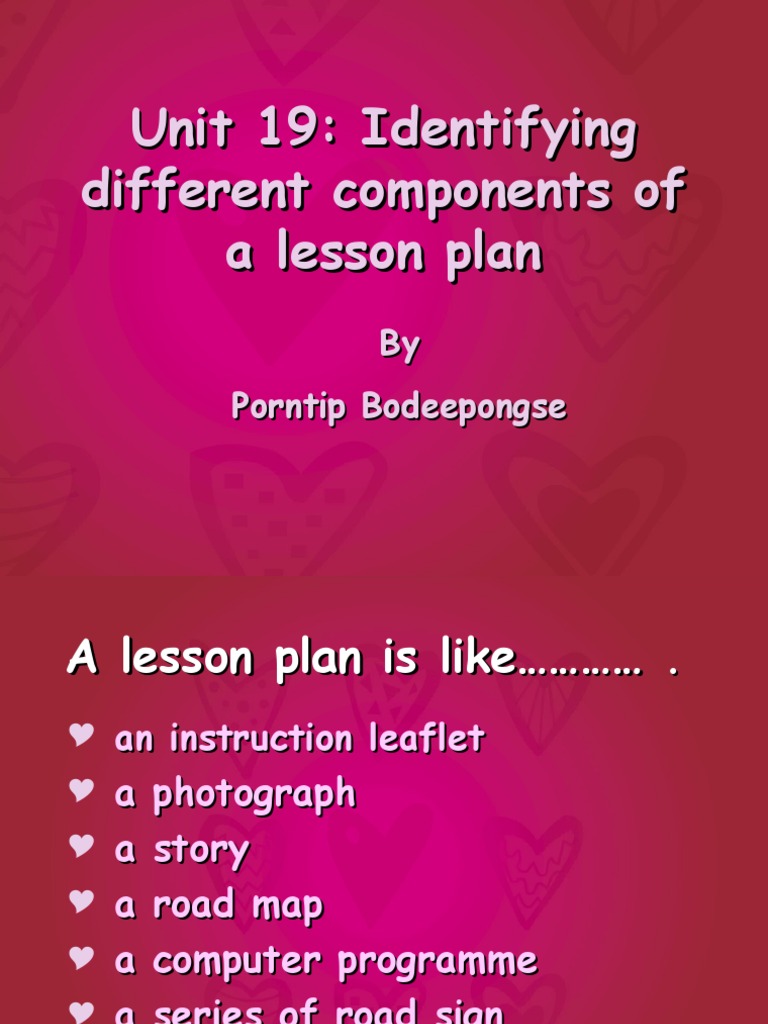 TKT Unit 19 | PDF | Lesson Plan | Psychological Concepts