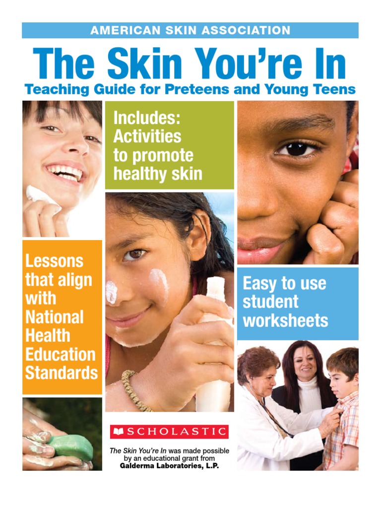 Skin Health Teaching Guide | PDF | Ultraviolet | Dermatitis