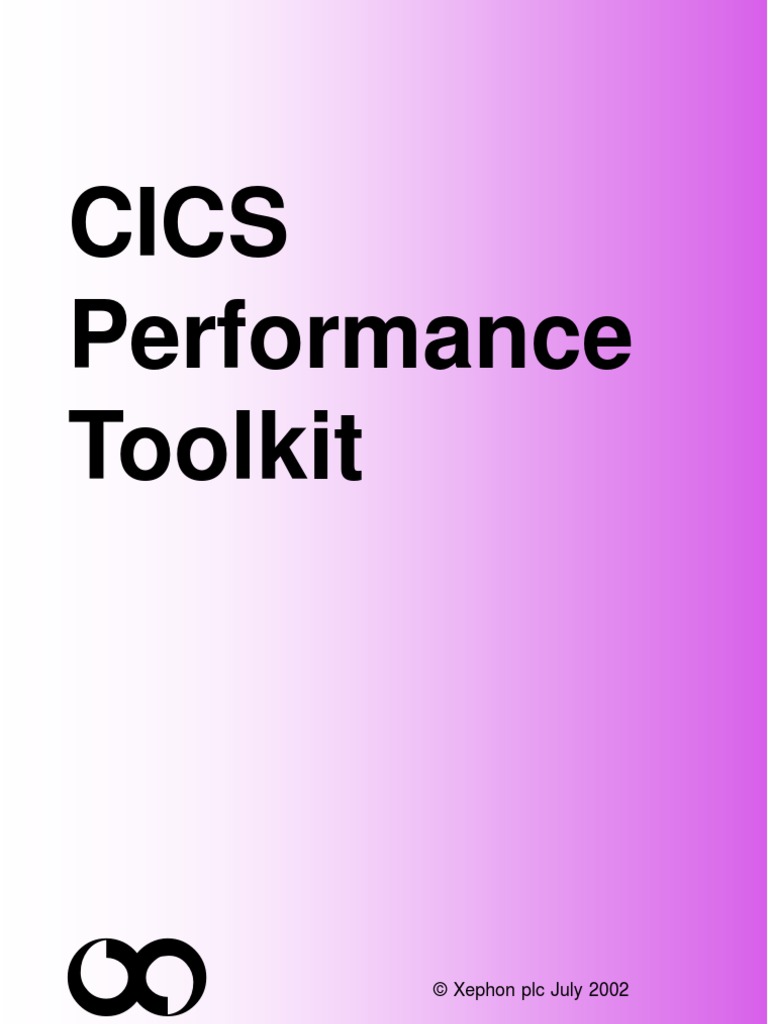 CICS Performance Toolkit | PDF | Computer Data | Digital Technology