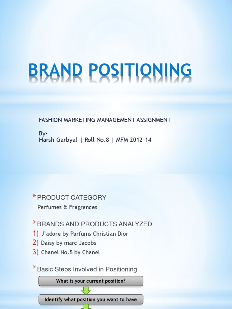 Brand Positioning | PDF | Perfume | Luxury Goods