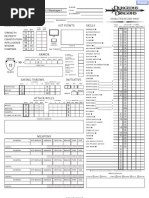 Stars Without Number Form-Fillable Charsheet | PDF | Role Playing Games ...