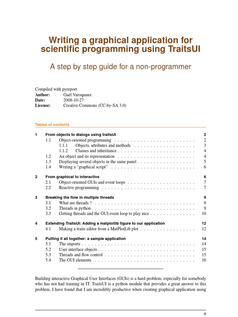 Traits Tutorial | PDF | Object (Computer Science) | Method (Computer ... Traits Tutorial | PDF | Object (Computer Science) | Method (Computer ...