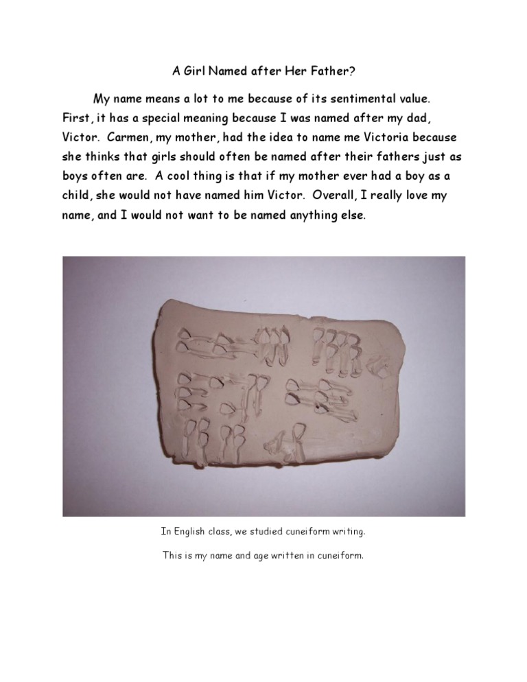 A Girl Named After Her Father? | PDF | Albums