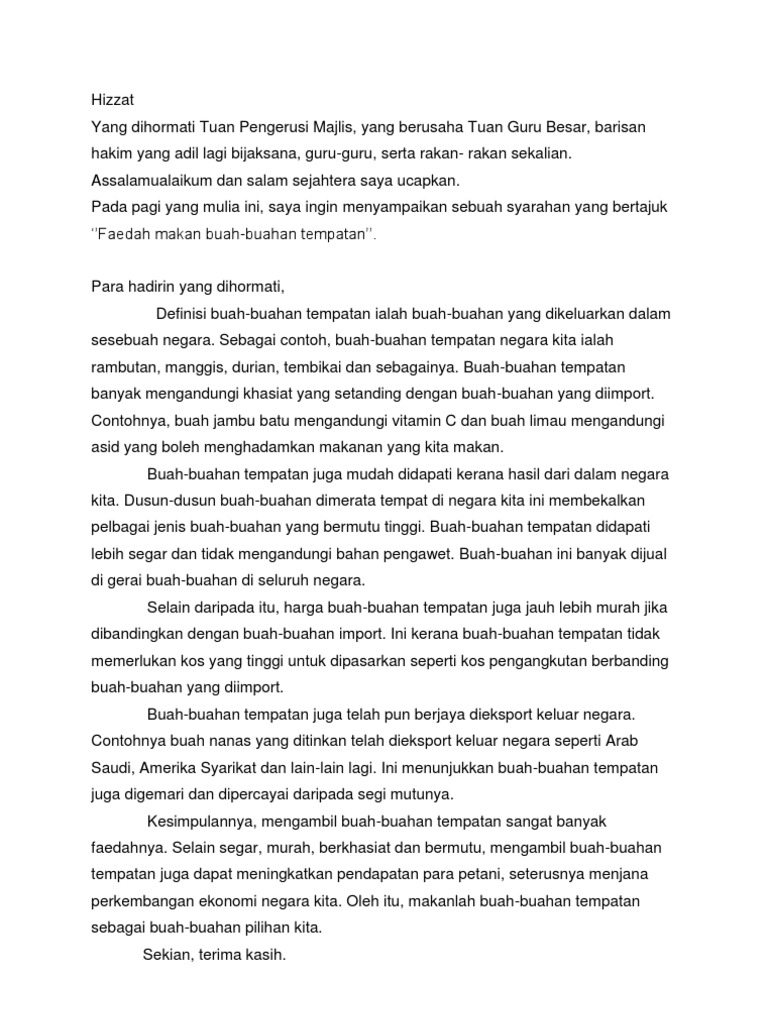 Syarahan | PDF