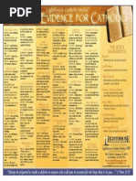 Catholic Apologetics Cheat Sheet | PDF | Saint Peter | Justification ...