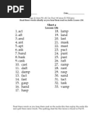 Toe by Toe Reading Age Assessment | PDF | Cognition | Learning