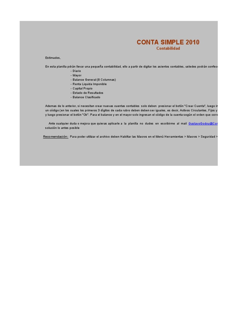 Guía para llevar la contabilidad básica de una empresa con el plan de cuentas y el software ...