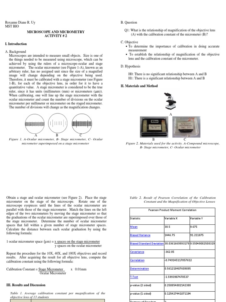 Lab Report Zoology 2 Pdf P Value Statistical Theory