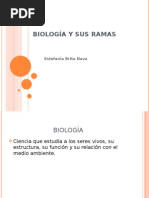 Ramas de La Biología | PDF | Organismos | Biología