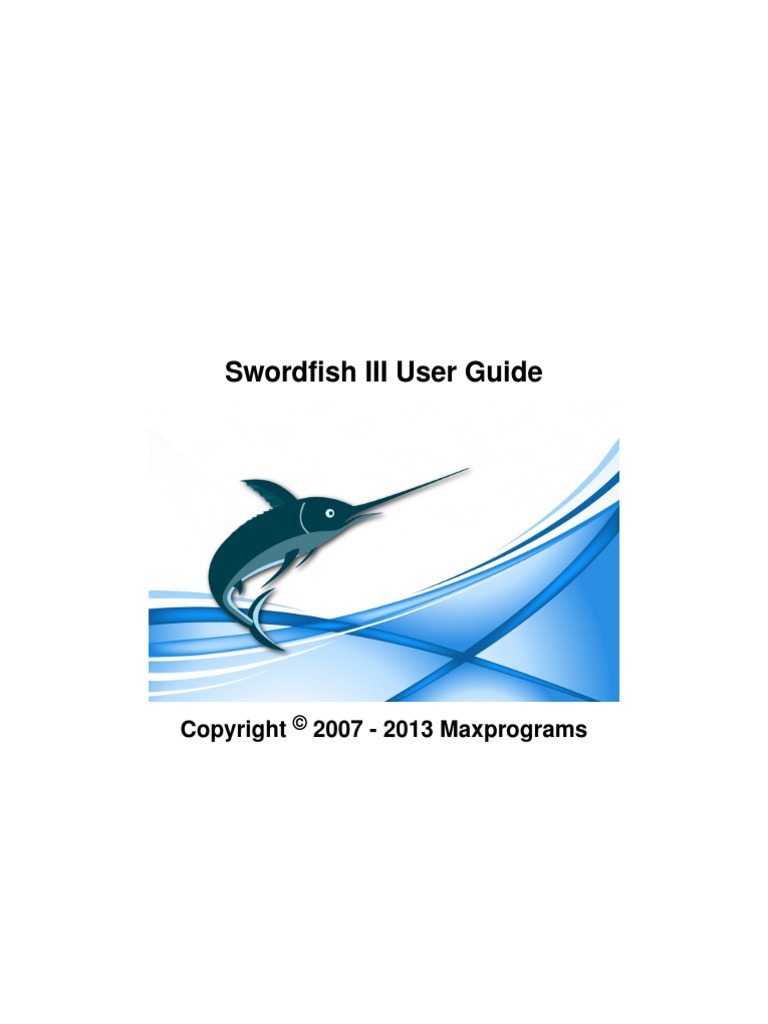 Swordfish | PDF | Oracle Database | File Format