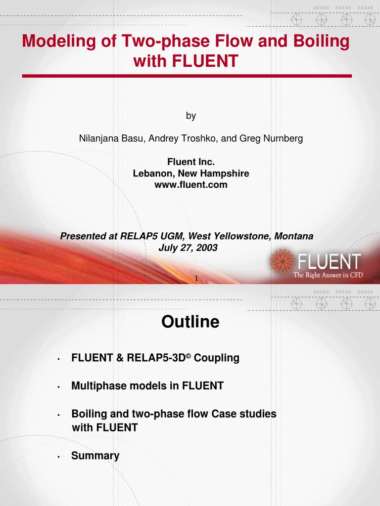 Fluent Evaporation & Condensation | PDF